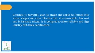 What is concrete | PPT