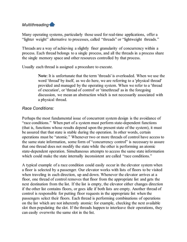 What is concurrency | DOCX