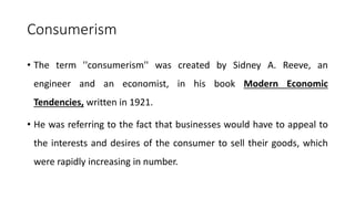 What is Consumerism.pptx