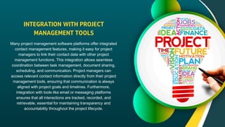 What is Contact Management in Project Management.pdf