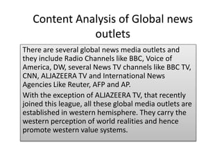 What is contemporary world media content | PPTX