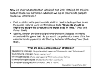 What is content area literacy? | PDF