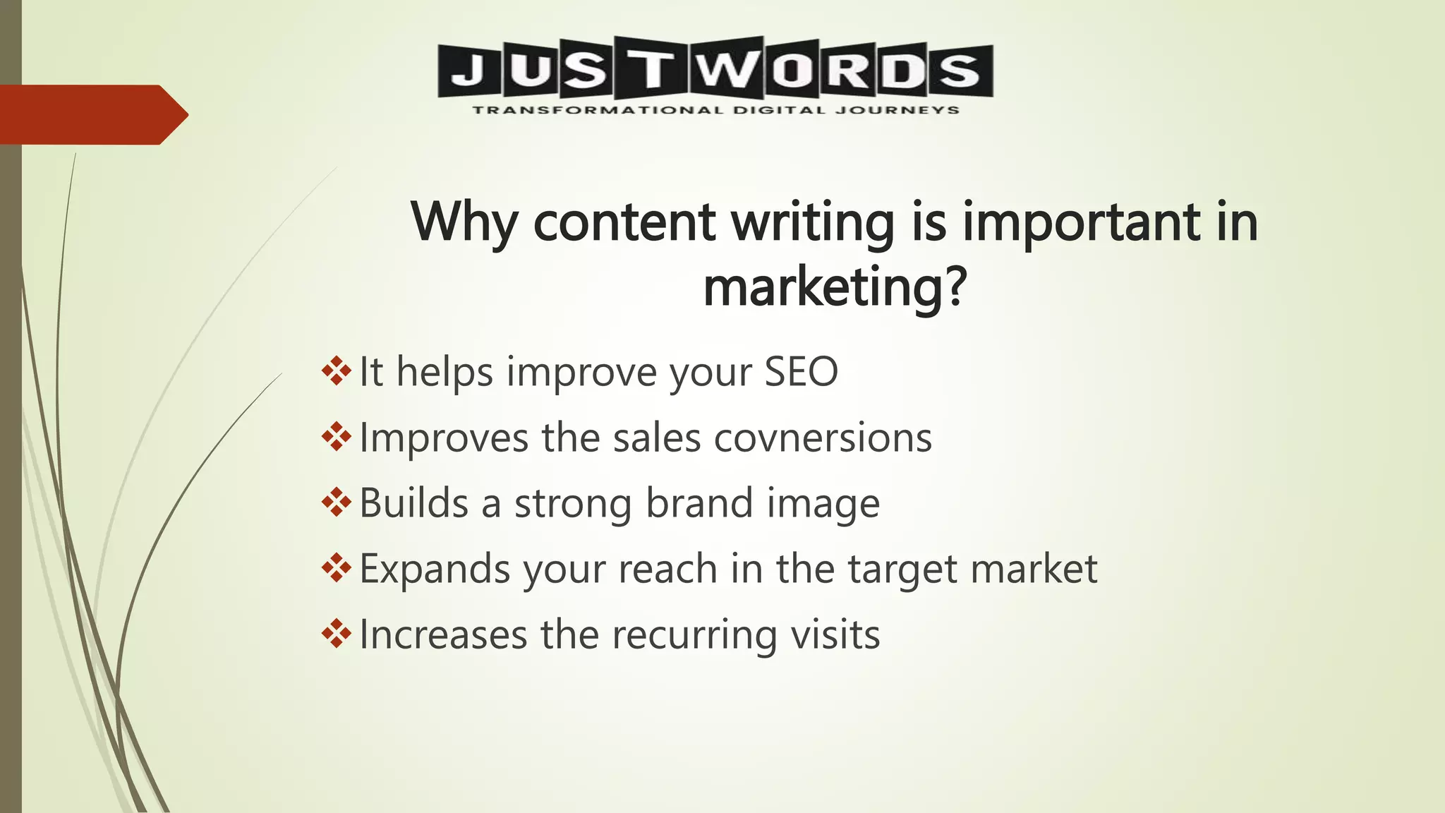 15 Content Writing Examples When to Use Each | PPT