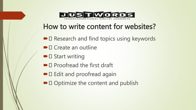 15 Content Writing Examples When to Use Each | PPT