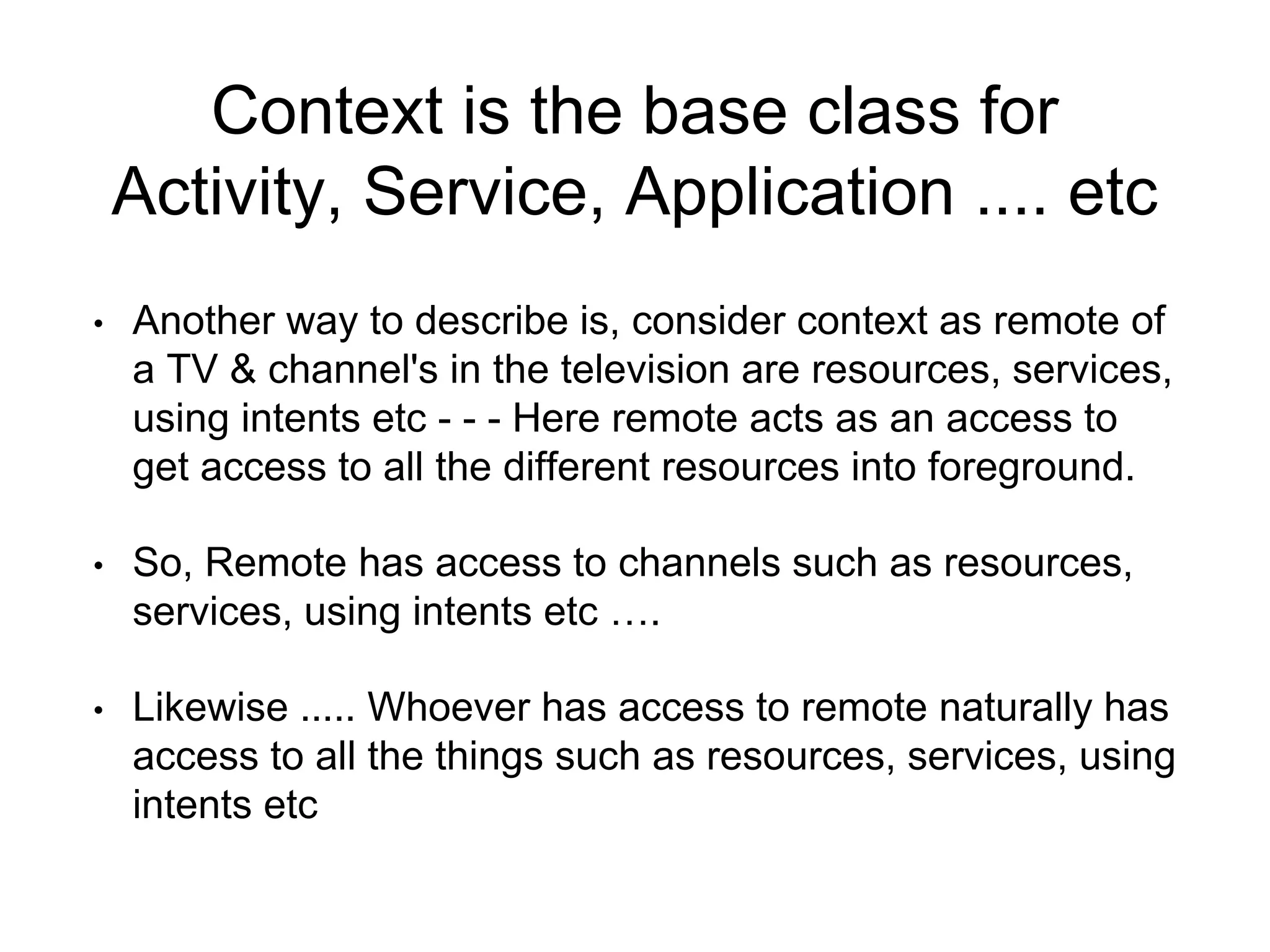 What is context | PPTX