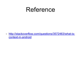 What is context | PPTX