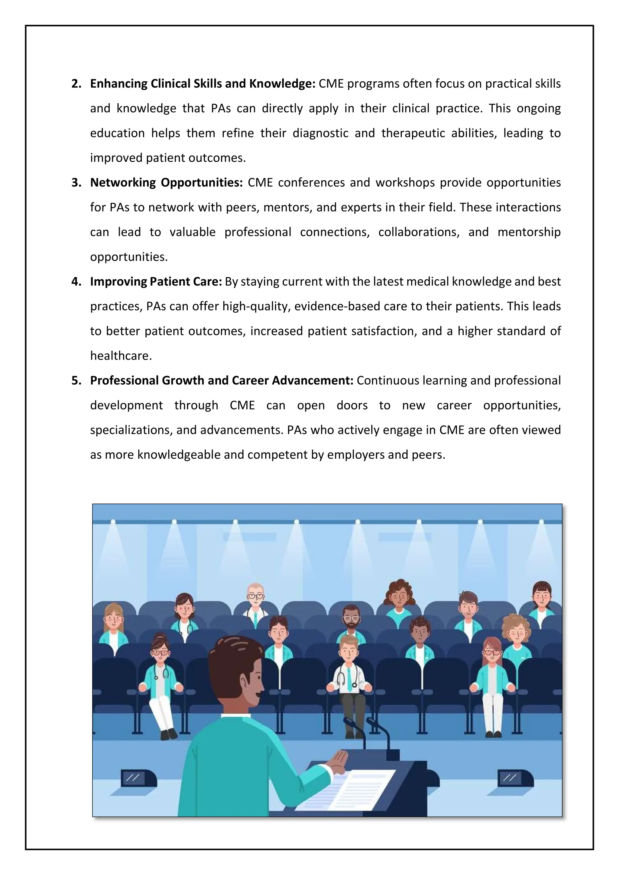 What is Continuing Medical Education and CME Credit | PDF