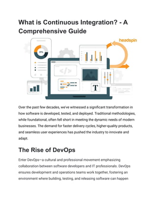 What is Continuous Integration_ - A Comprehensive Guide.pdf