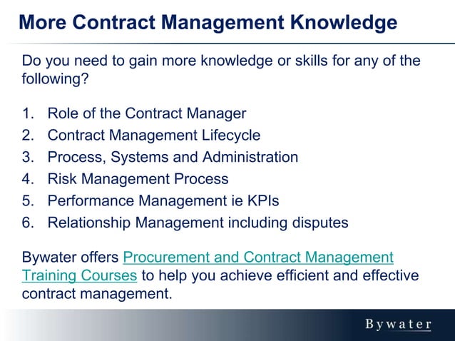 What is Contract Lifecycle Management? | PPTX