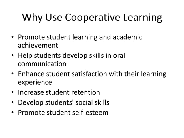 What is cooperative learning | PDF | Education