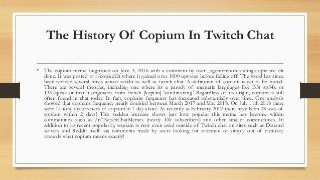 What Is Copium and What copium meaning twitch chat.pptx