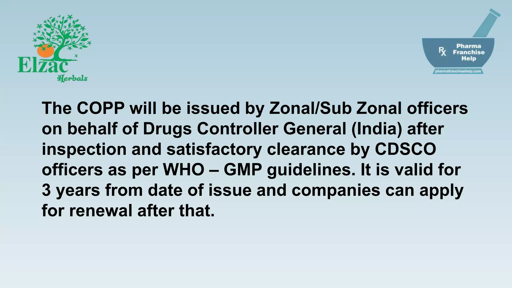 What is COPPs? How to apply for COPPs (Certificate of Pharmaceutical ...