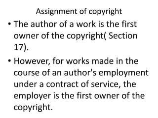 What is copyright, its definition, meaning | PPT