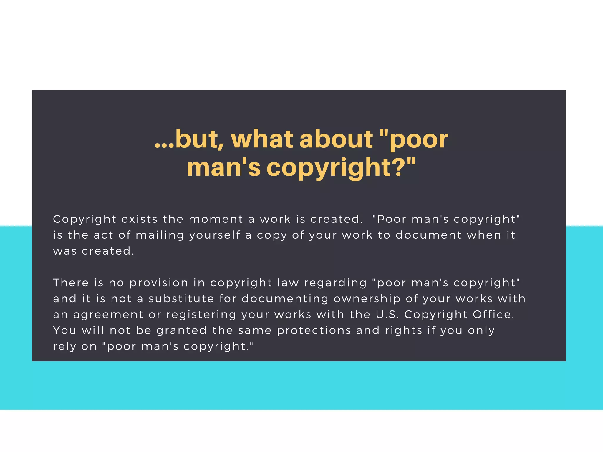 Copyright 101: What is a copyright? | PPT
