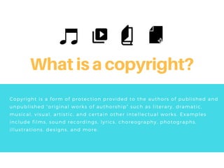 Copyright 101: What is a copyright? | PPT