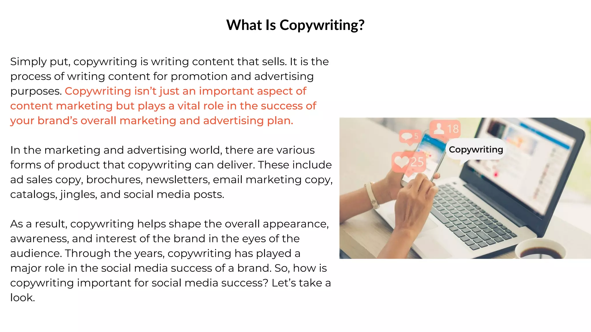 What is copywriting | PDF