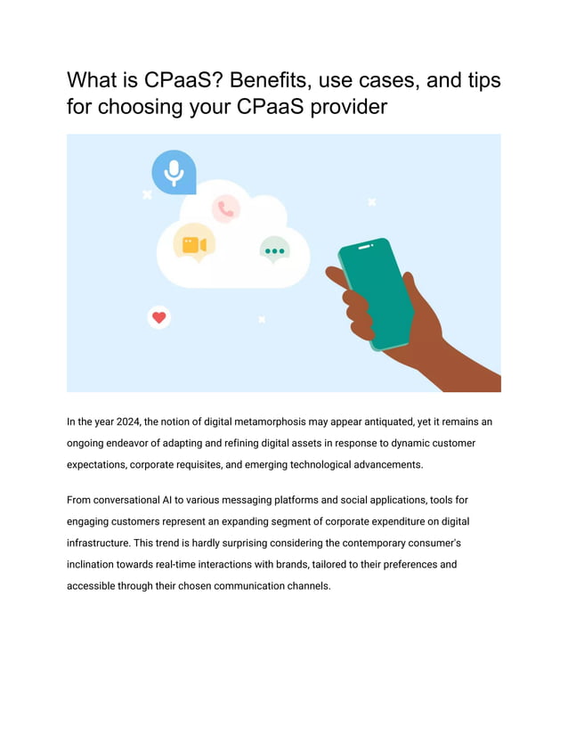 What is CPaaS_ Benefits, use cases, and tips for choosing your CPaaS provider.pdf