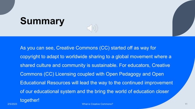 What is Creative Commons.pptx | Free Download