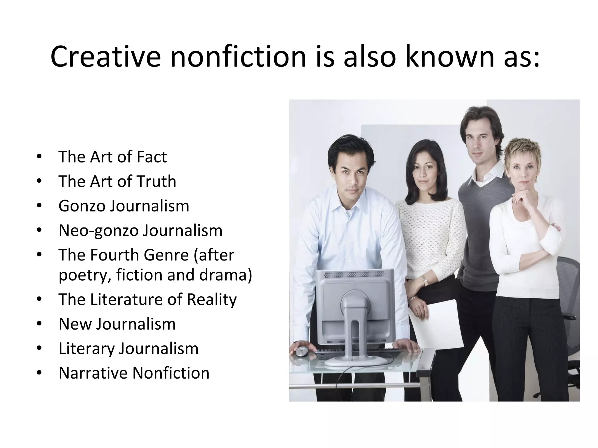 What is creative nonfiction | PPT