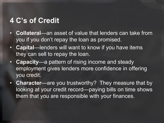 What Is Credit | PPTX