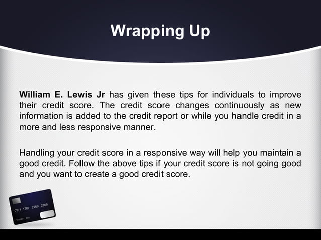 What is Credit Repair and How Does it Work | PPT