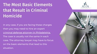 What is criminal homicide | PPTX