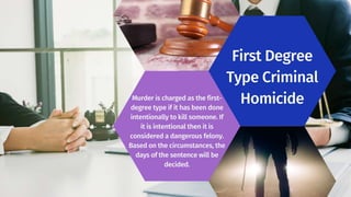 What is criminal homicide | PPTX