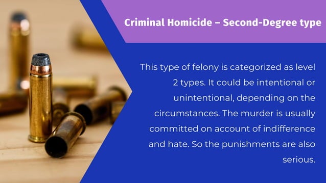 What is criminal homicide | PPTX