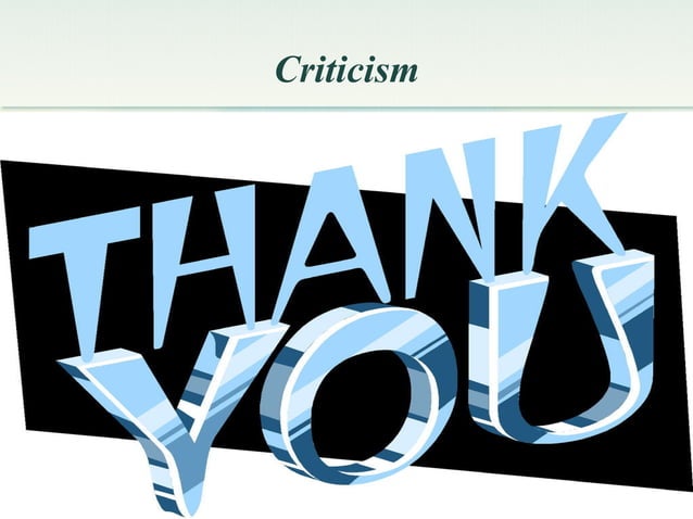 What Is Criticism | PPT | Books and Literature