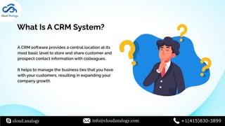 What Is CRM And Its Benefits? | PDF