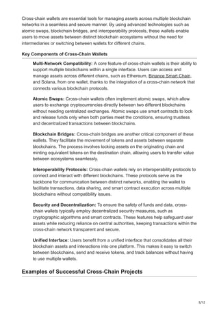 What is Cross-Chain Compatibility - SoluLab | PDF