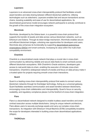 What is Cross-Chain Compatibility - SoluLab | PDF