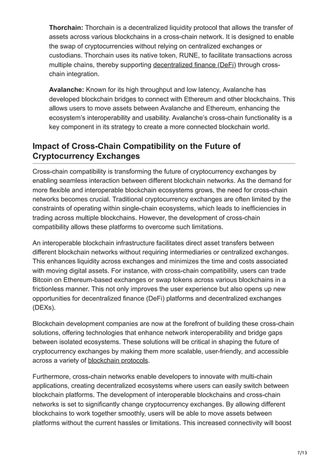 What is Cross-Chain Compatibility overview | PDF | Computing ...