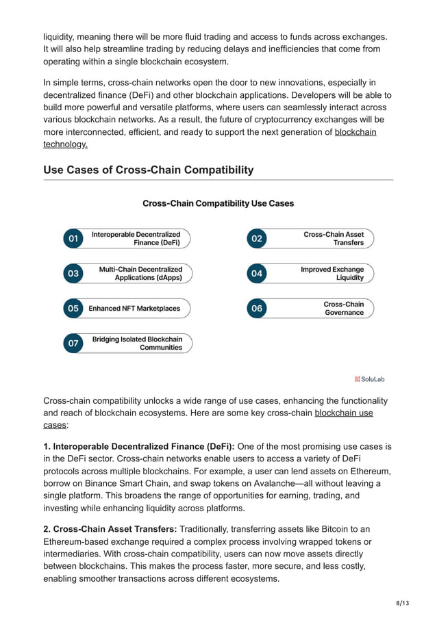 What is Cross-Chain Compatibility overview | PDF | Computing | Technology & Computing
