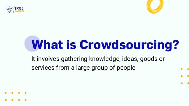 What is Crowdsourcing? | Digital Marketing | PPT