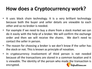 What is Cryptocurrency and how it works.pptx