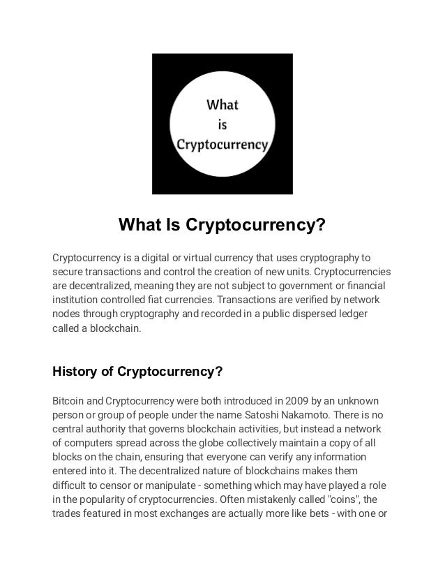 What is Cryptocurrency _ All About Cryptocurrency in India [2022].pdf