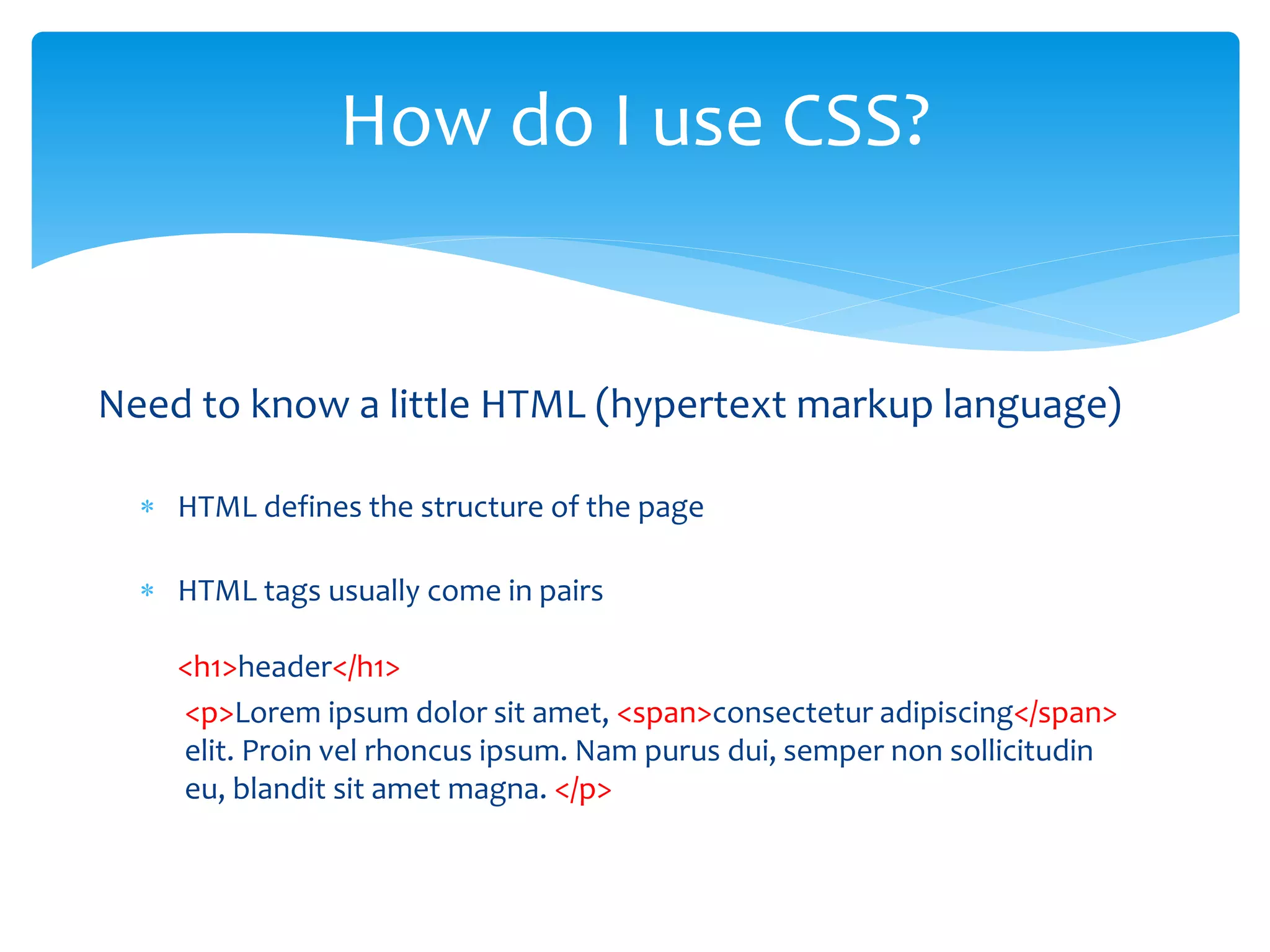 What Is Css Pptx Web Design And Html Internet