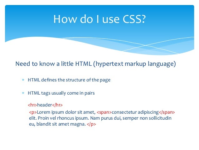 What is css