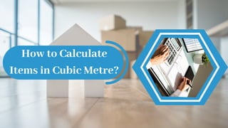 What is Cubic Meter | PDF