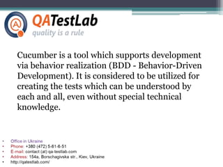 What Is Cucumber? | PPTX