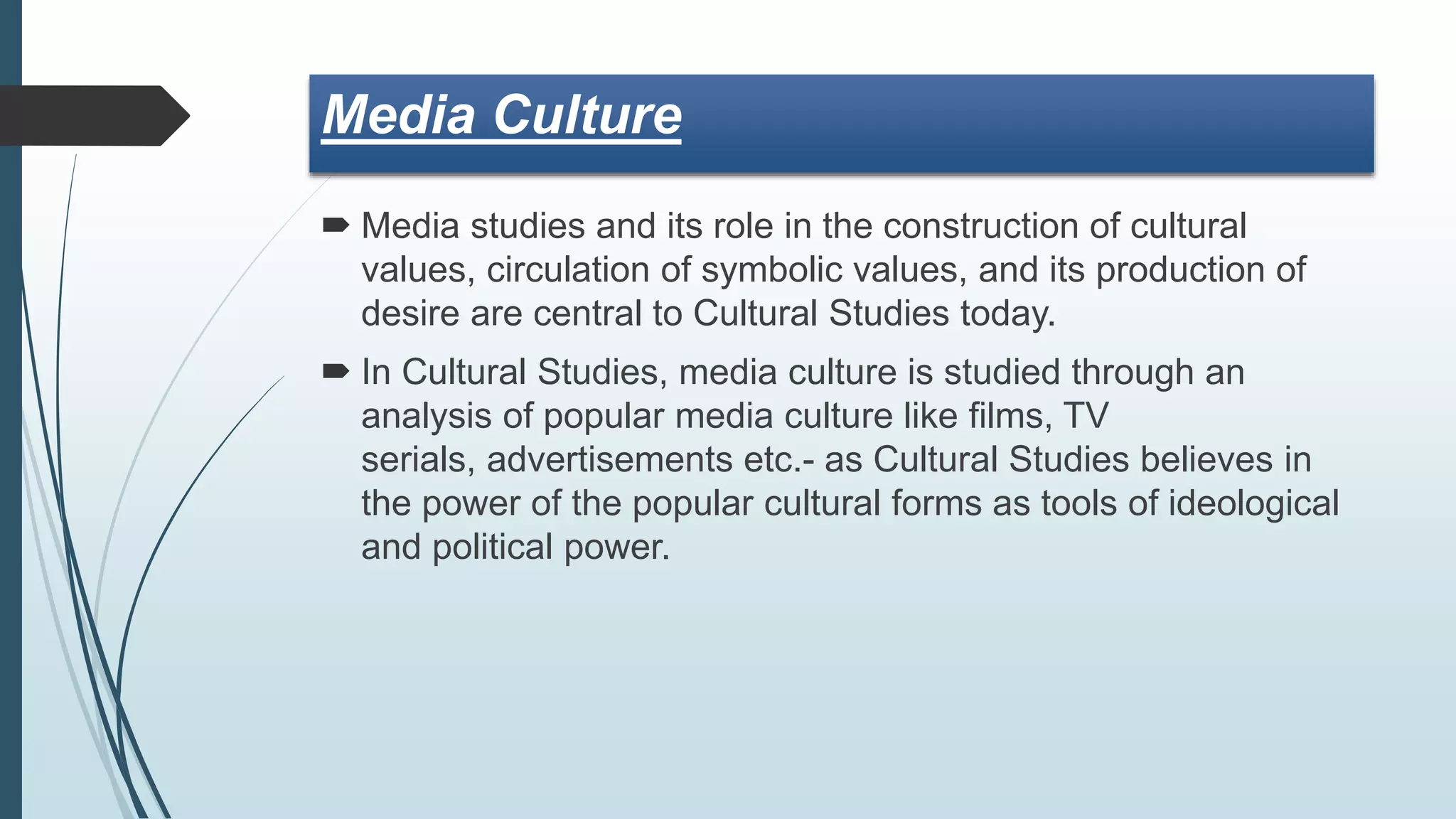 What is cultural studies | PPTX
