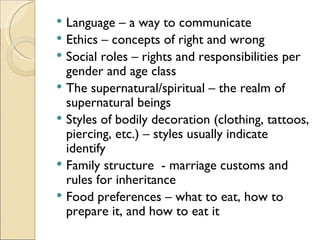 What is culture | PPT