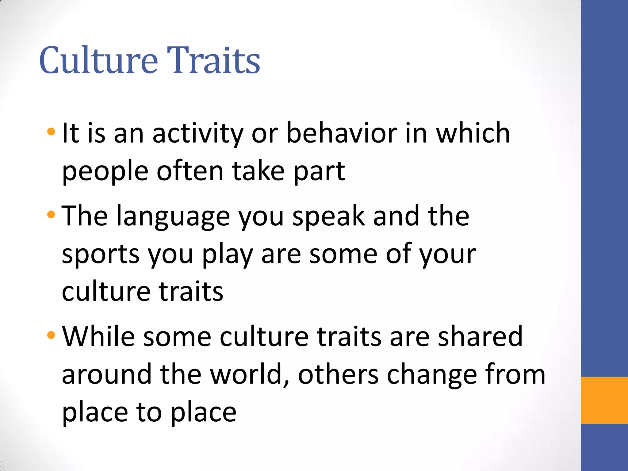 What is Culture | PPTX