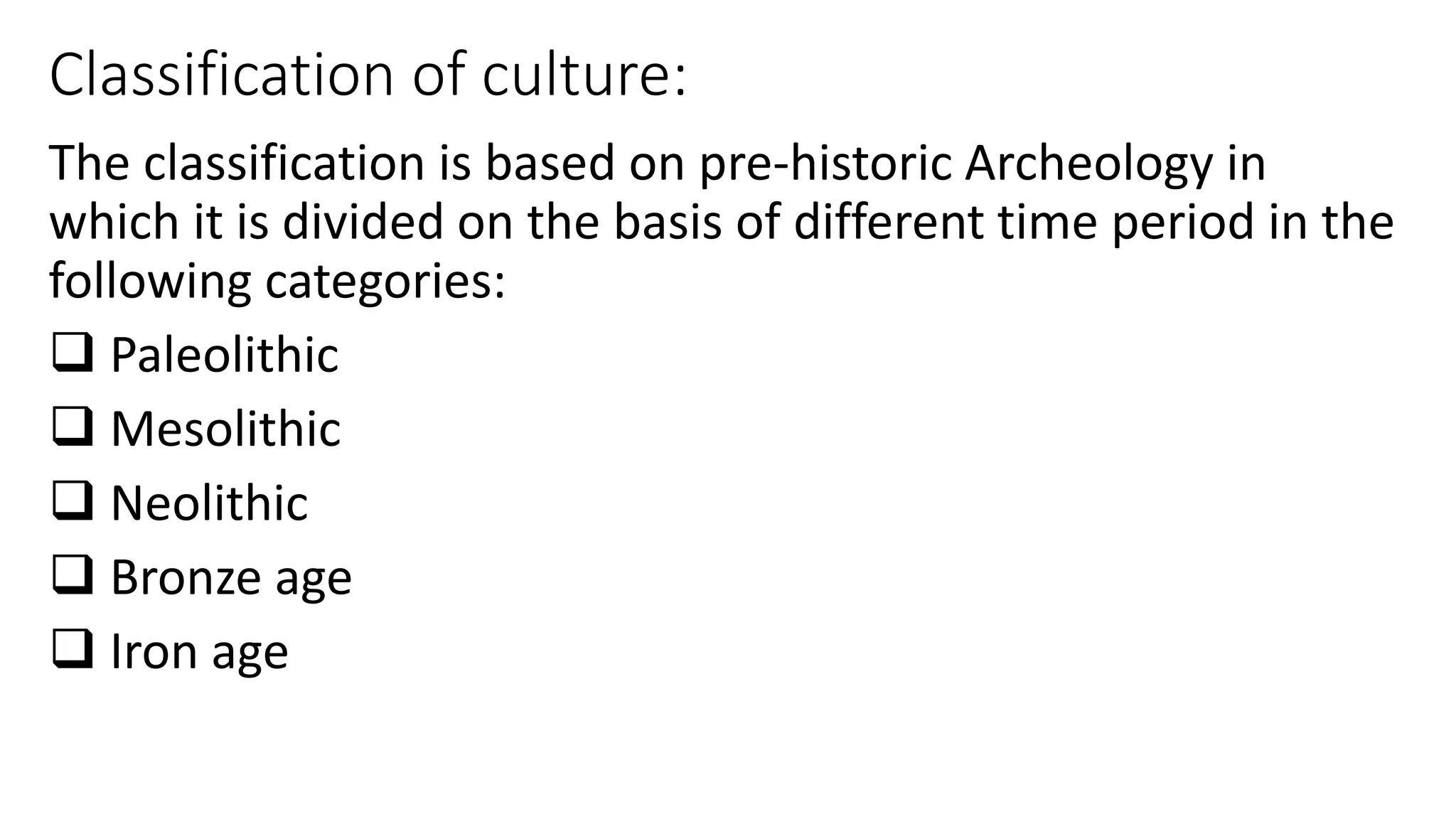 What is culture and brief history of cultural evolution? | PPT