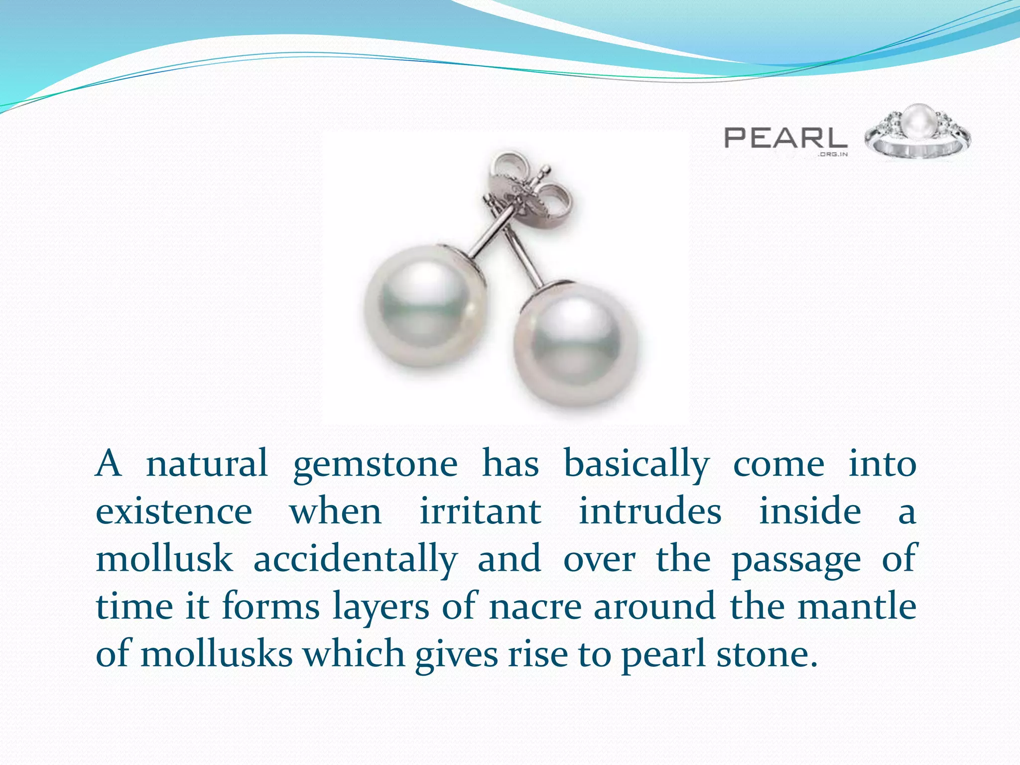 What is cultured pearl gemstones or moti ratna | PPTX | Jewelry Making ...