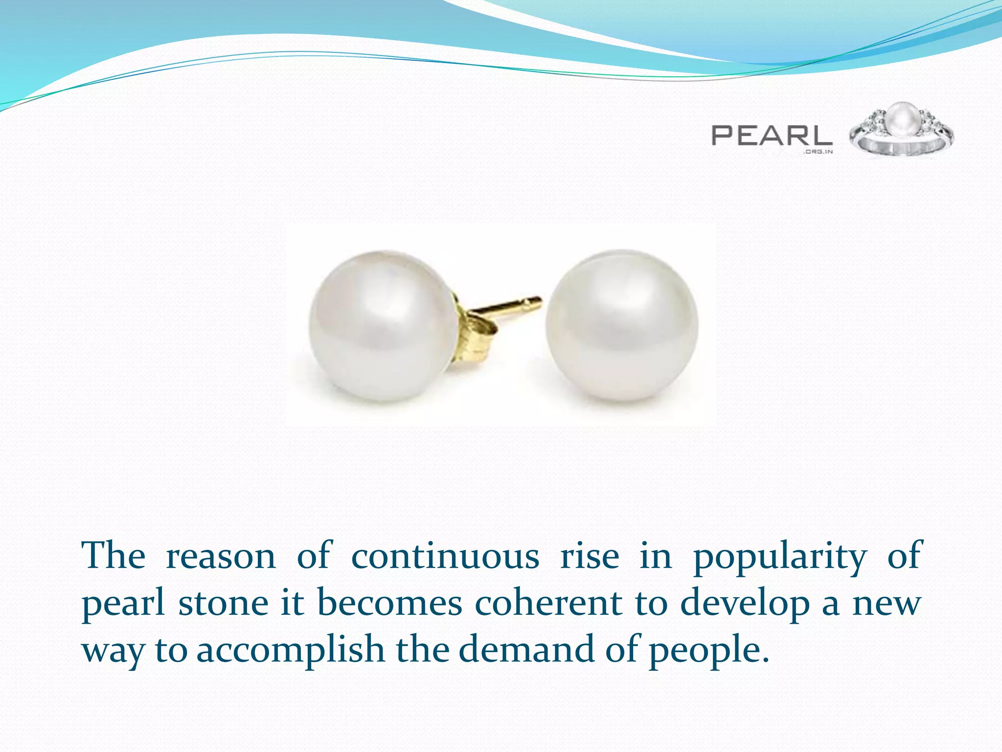 What is cultured pearl gemstones or moti ratna | PPTX | Jewelry Making ...