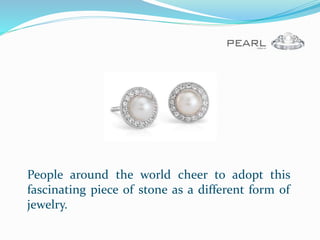 What is cultured pearl gemstones or moti ratna | PPTX | Jewelry Making ...
