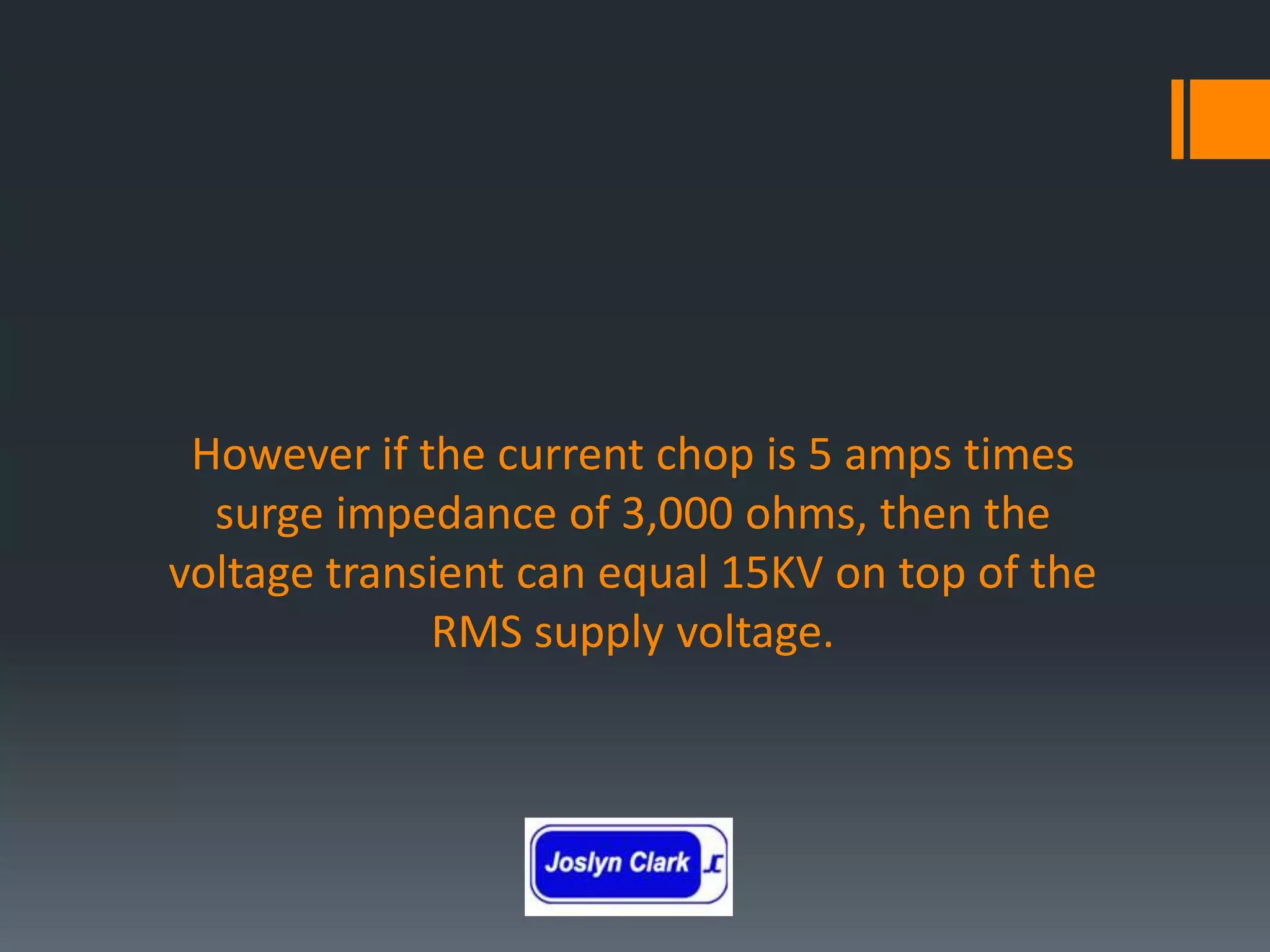 What is current chopping | PPTX