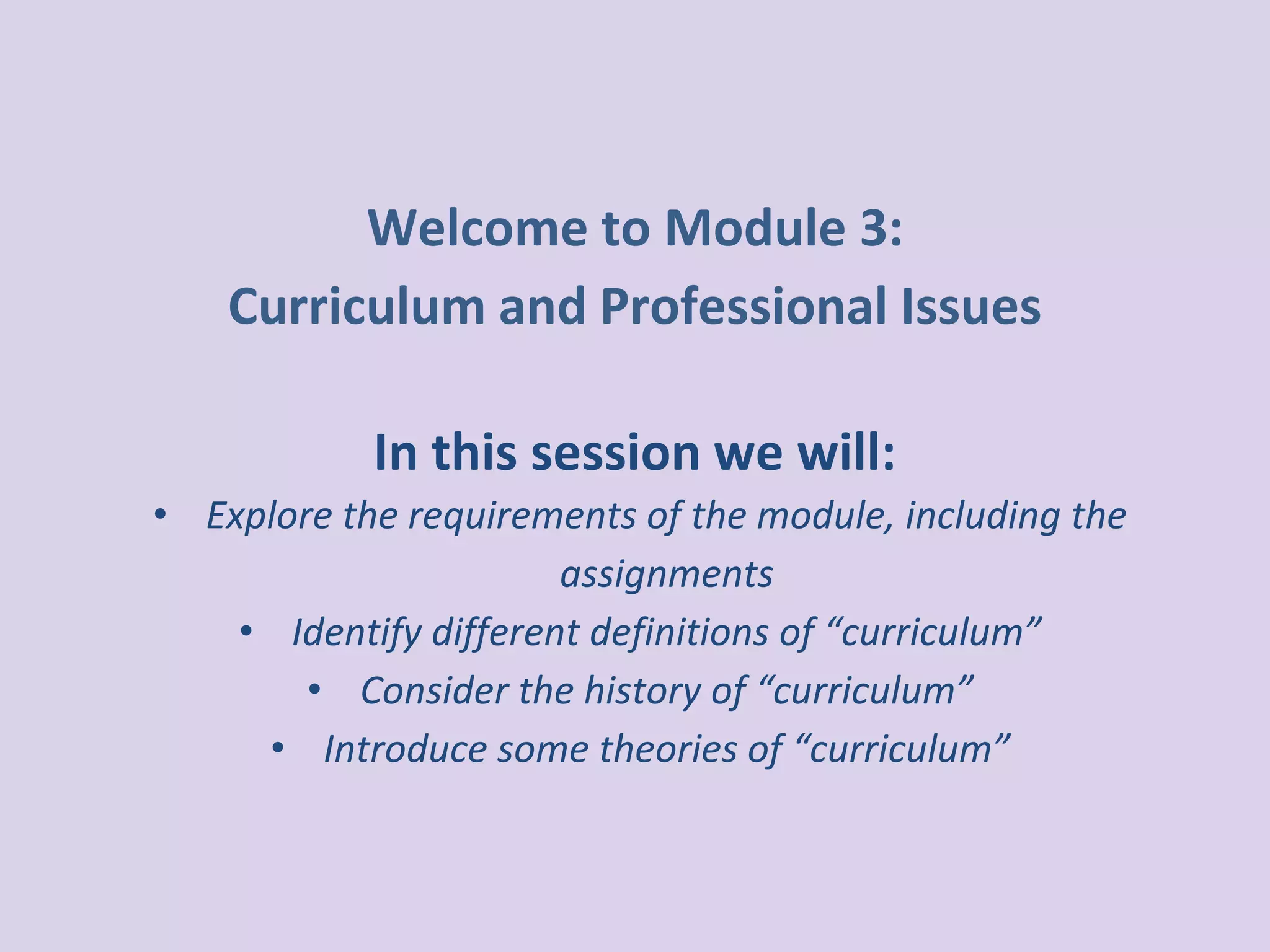 What is curriculum | PPT